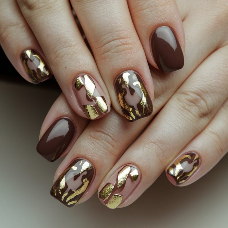 20 Trending Brown Nails for Fall: Designs You Can’t Miss - DIGIDIA