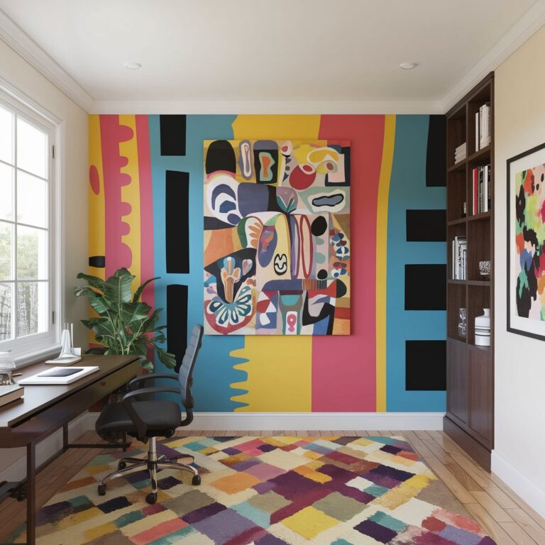 30 Funky Wall Paint Ideas to Transform Your Home - DIGIDIA