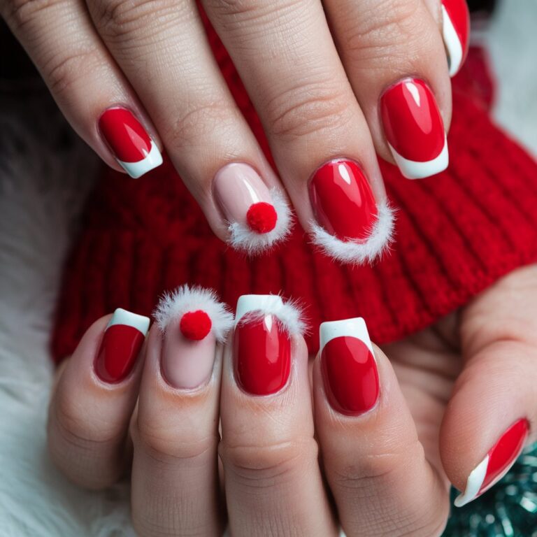 Festive Christmas Nail Ideas to Sparkle This Holiday Season" - DIGIDIA