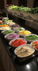 10 Stunning Catering Food Display Ideas for Your Buffet Tables - DIGIDIA